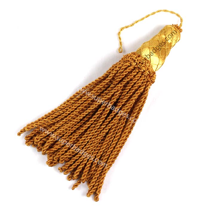 General Vestment Gold Bullion Tassel - Super Badge Works