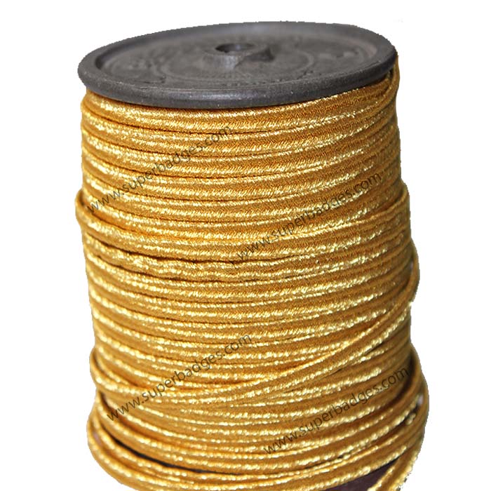 Gold Russia Braid Lace for Military - Super Badge Works