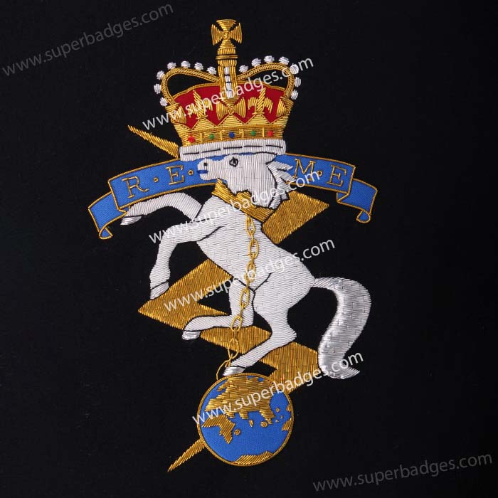 Royal Electrical And Mechanical Engineers Badge - Super Badge Works